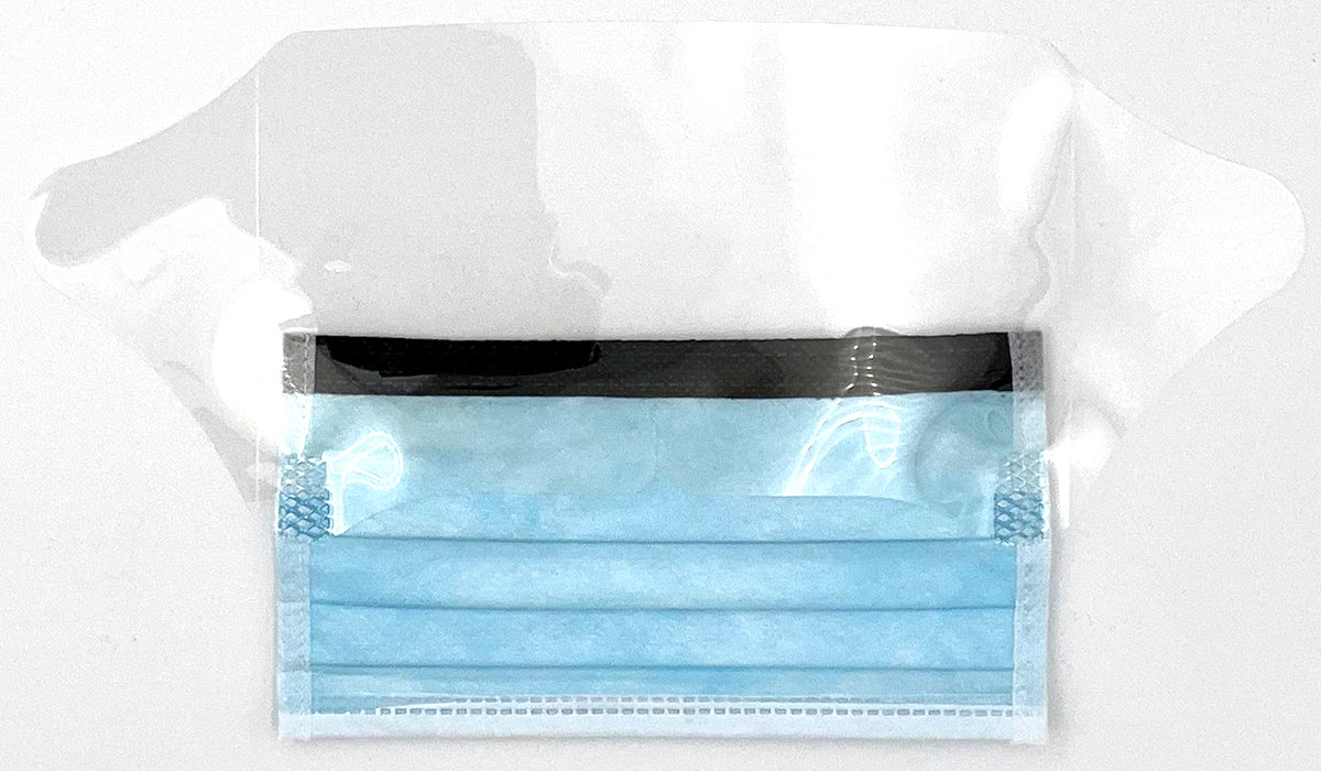 Maytex Earloop Face Mask with Face Shield | $45 for Box of 50